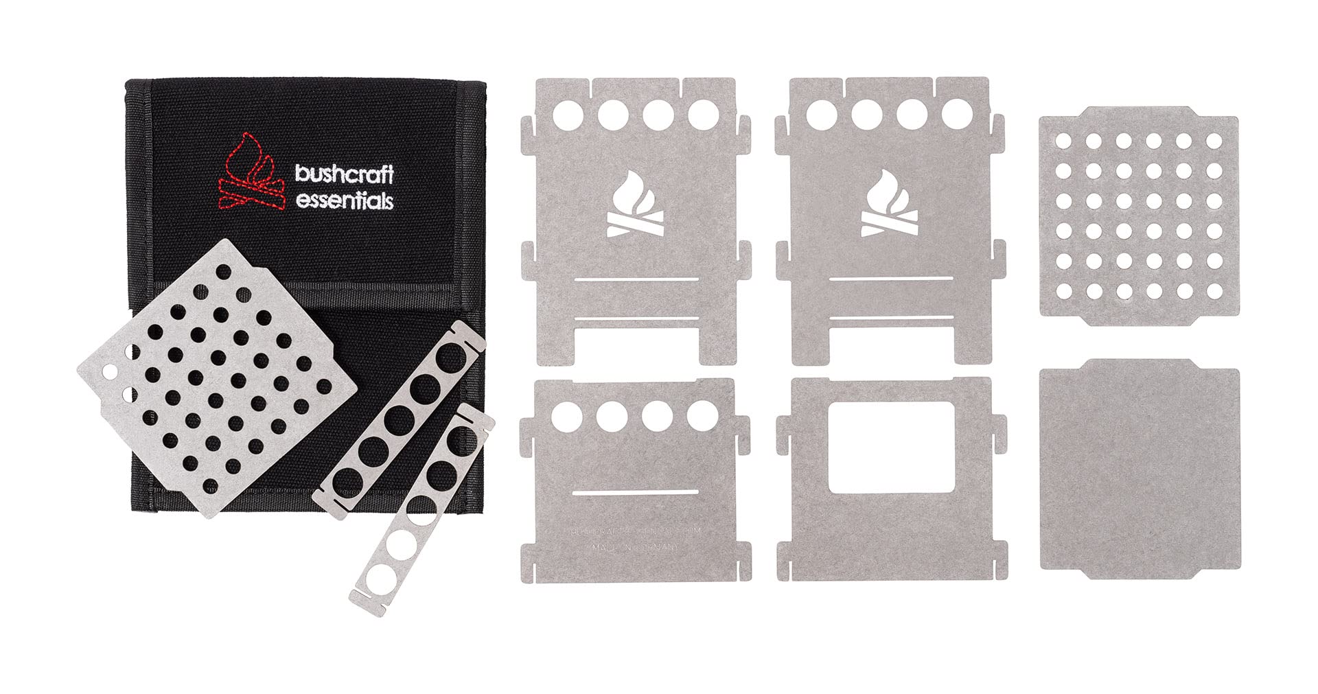 Outdoor Pocket Stove Bushbox Set