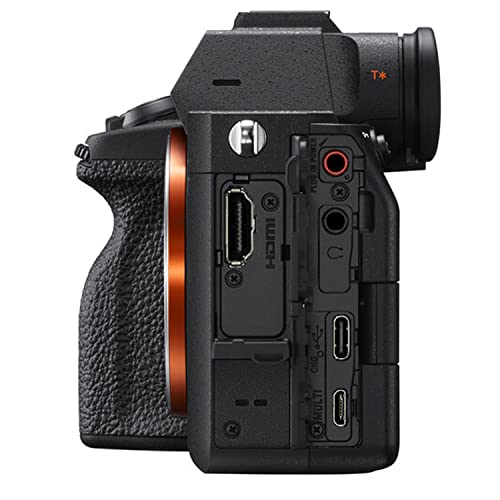 Sony A7 IV Mirrorless Camera Body Only (No Lens) +128GB Memory + Case+ Steady Grip Pod + Software + More (28pc Bundle)
