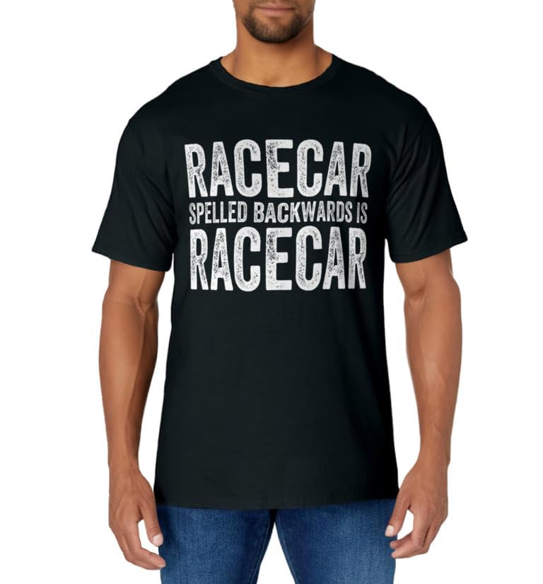 Racecar for Men Gift Mechanic Fast Race Car Racing Funny T-Shirt