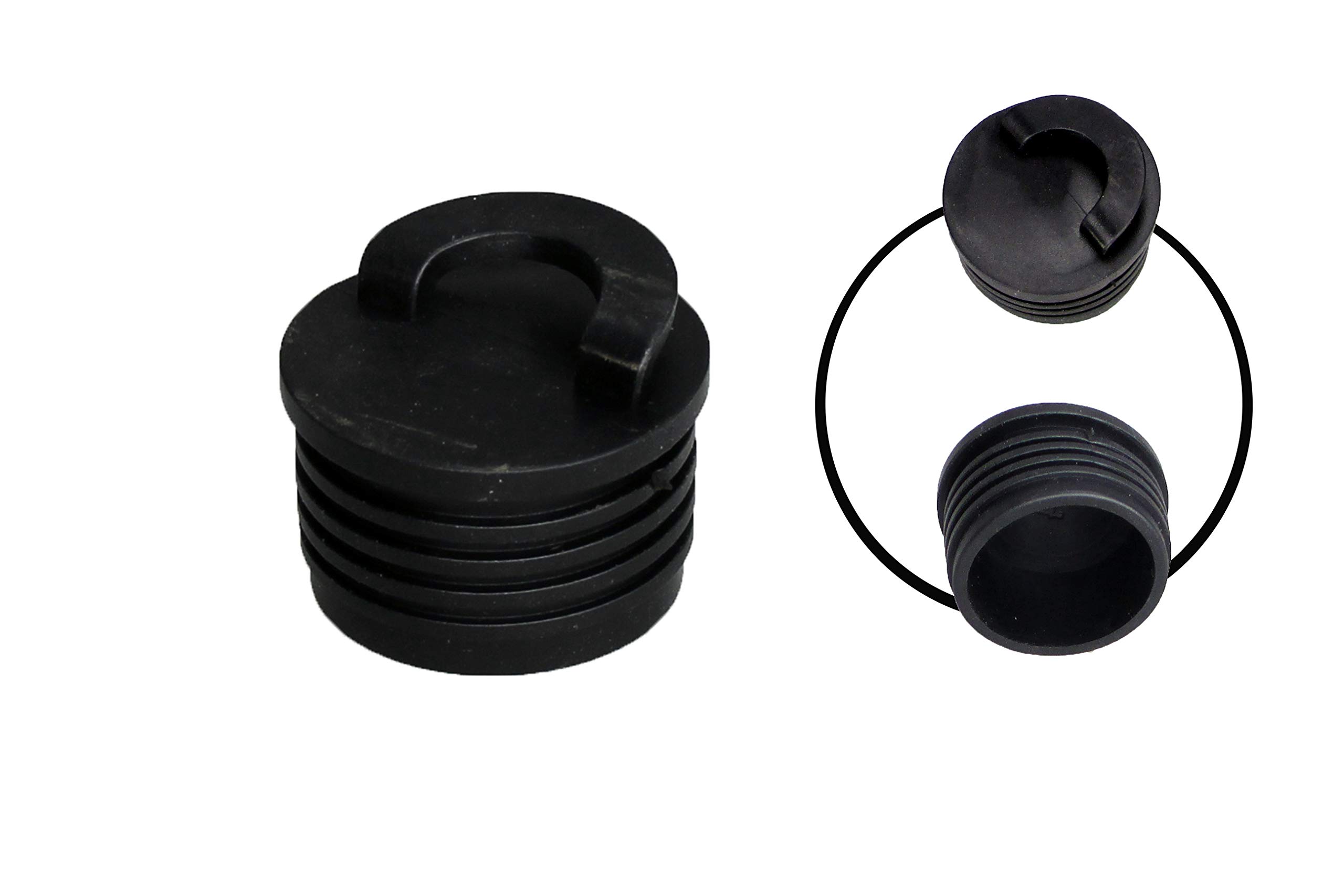 Pactrade Marine Boat Kayak Dinghy Canoe Large Scupper Plug Rubber 1 5/8'' (42mm) 8pcs/Set