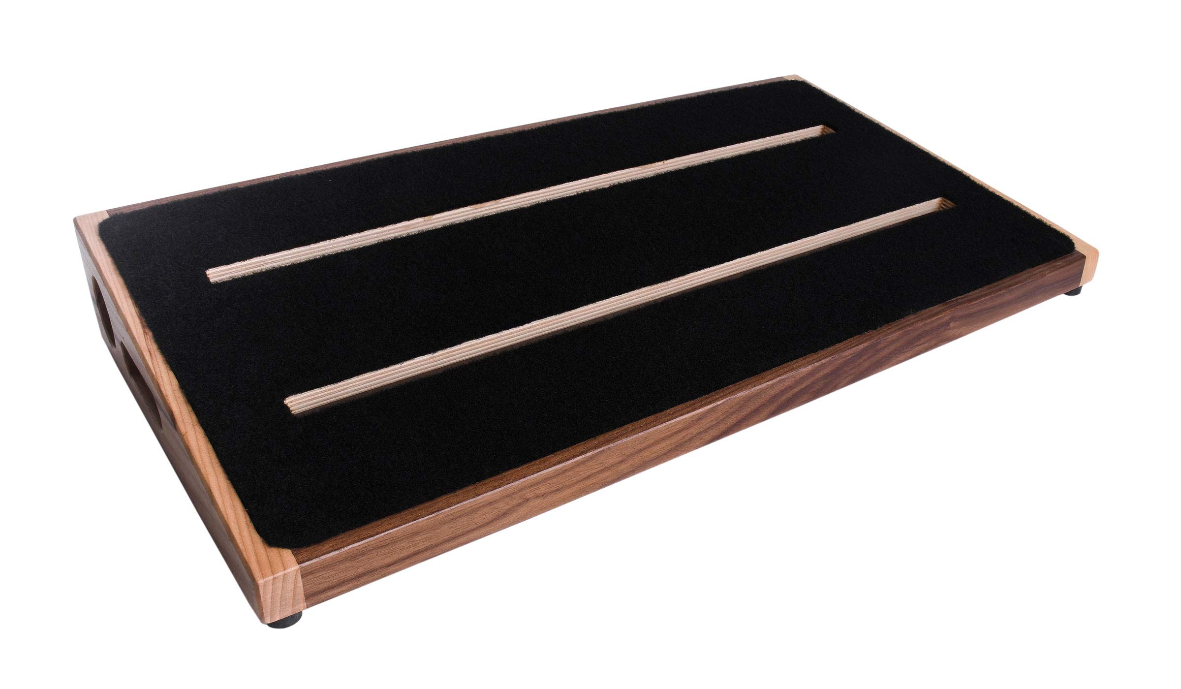 Ruach Kashmir Hardwood Pedalboard and Carry Case for Guitar Effects Pedals (Size 2.5)