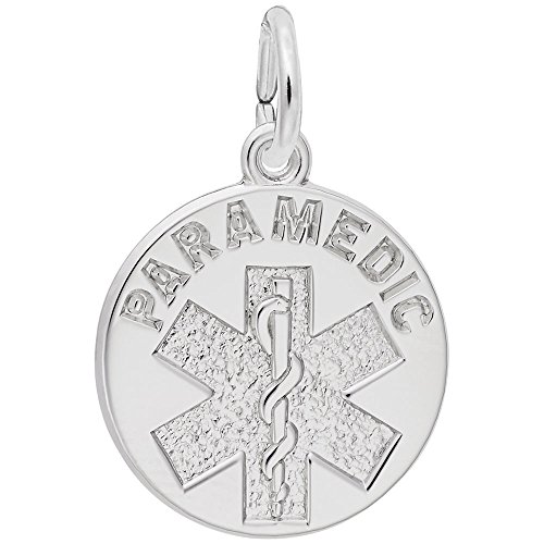 Rembrandt Charms 925 Sterling Silver Paramedic Charm Pendant