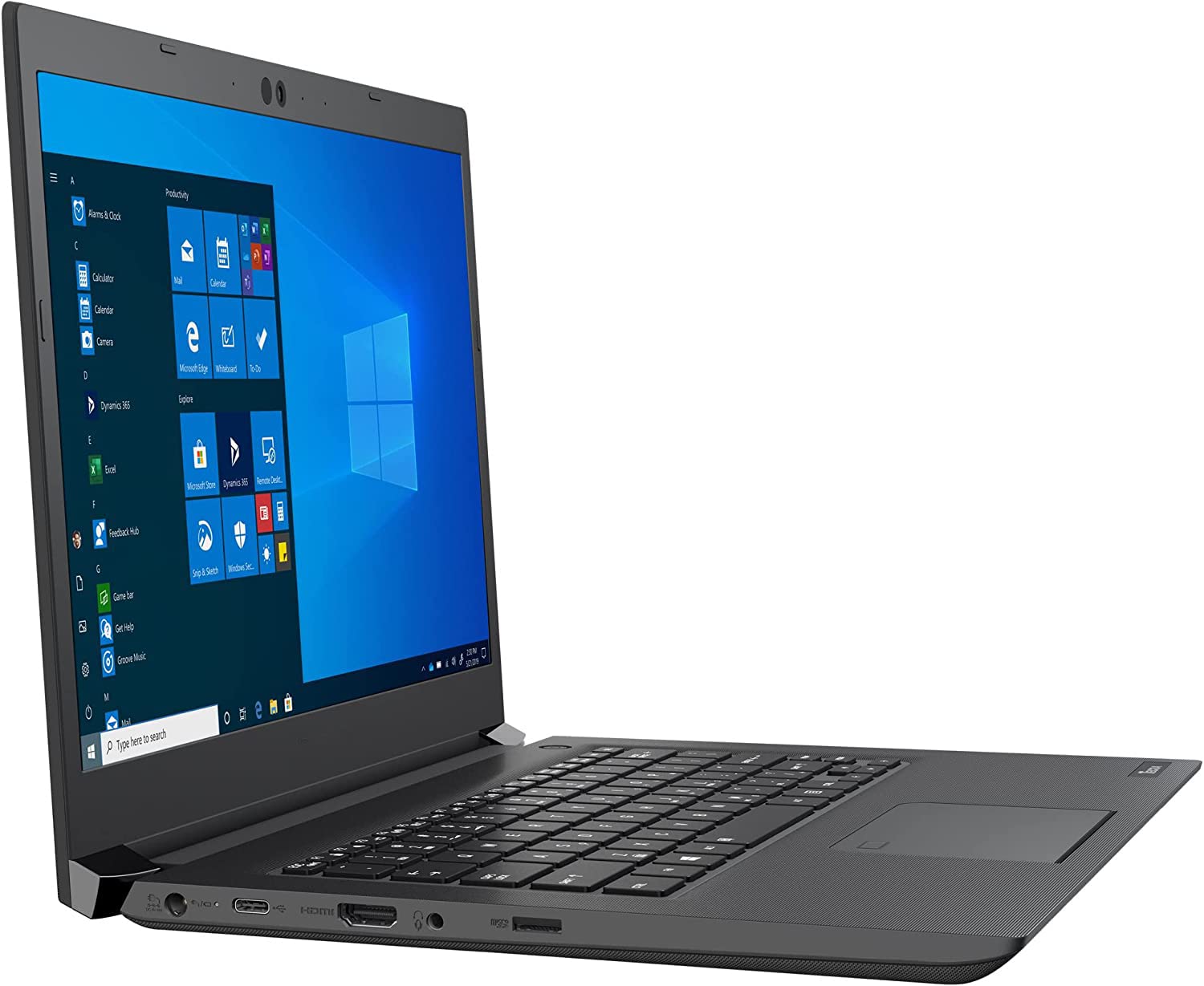 Toshiba Tecra A30-G 13.3" FHD Business Laptop Computer, Celeron 5205U Processor @ 1.9GHz, 32GB DDR4 RAM, 2TB PCIe SSD, WiFi 6, Bluetooth, Type-C, Windows 10 Pro Education, 64GB Flash Drive