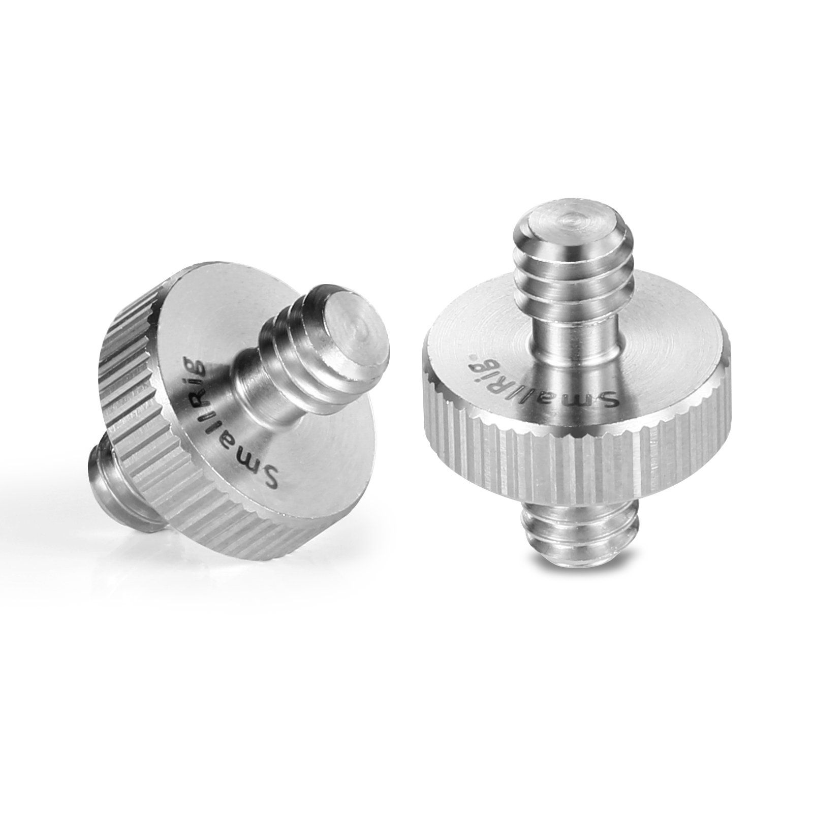 SMALLRIG 1/4 Male to 1/4 Male Threaded Screw Adapter (2PCS) - 828