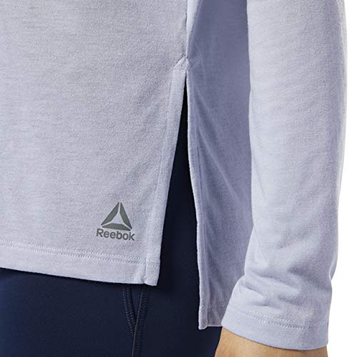 Reebok Work Out Ready Supremium Long Sleeve, Denim Dust, Small