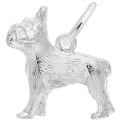 Rembrandt Charms 925 Sterling Silver French Bulldog Charm Pendant