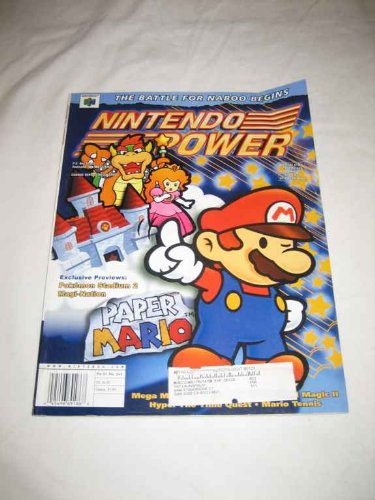 Nintendo Power V. 141 Feb. 2001 Paper Mario Pokemon Stadium 2 Magi-Nation Hype Time Quest