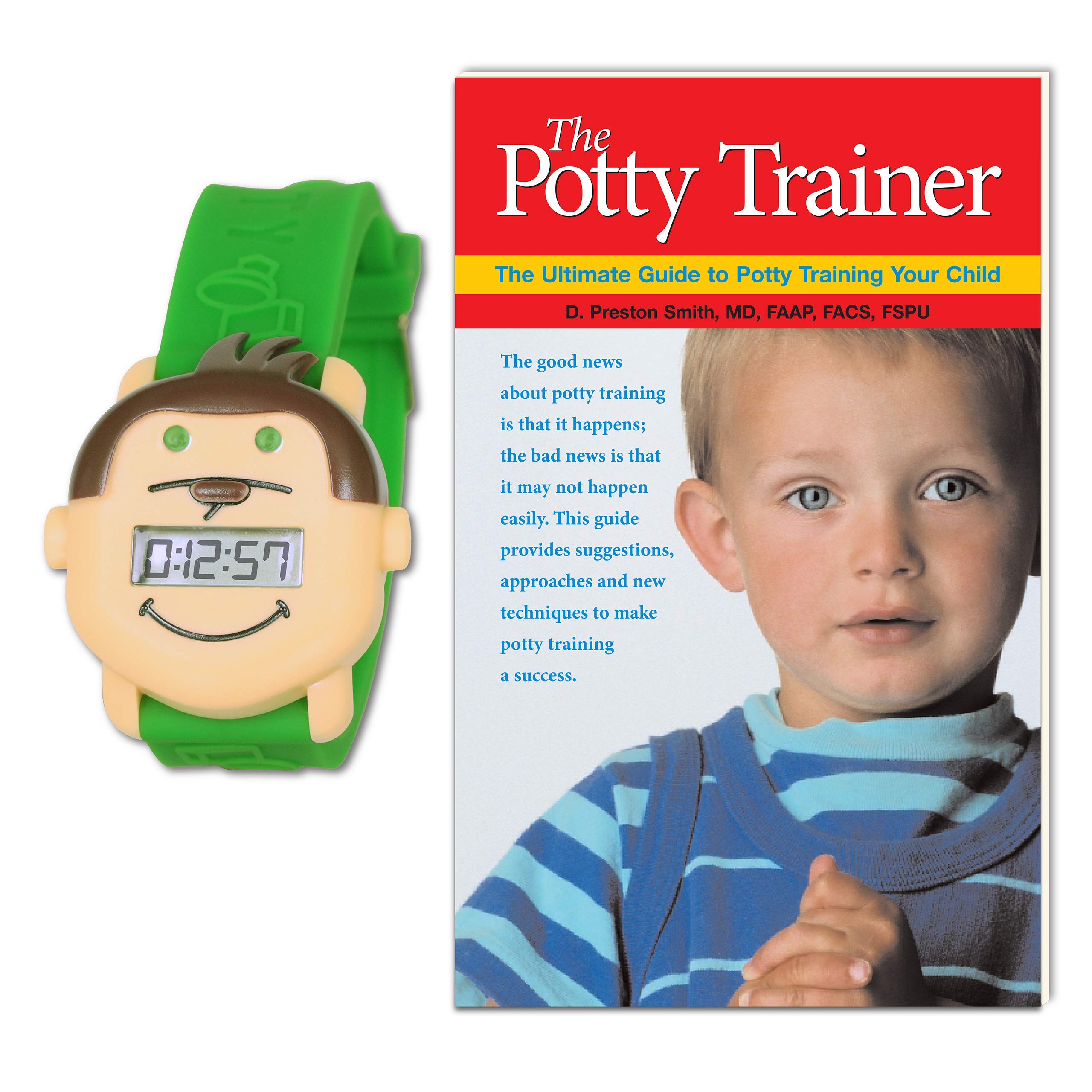 Potty Monkey Watch with The Potty Trainer Book