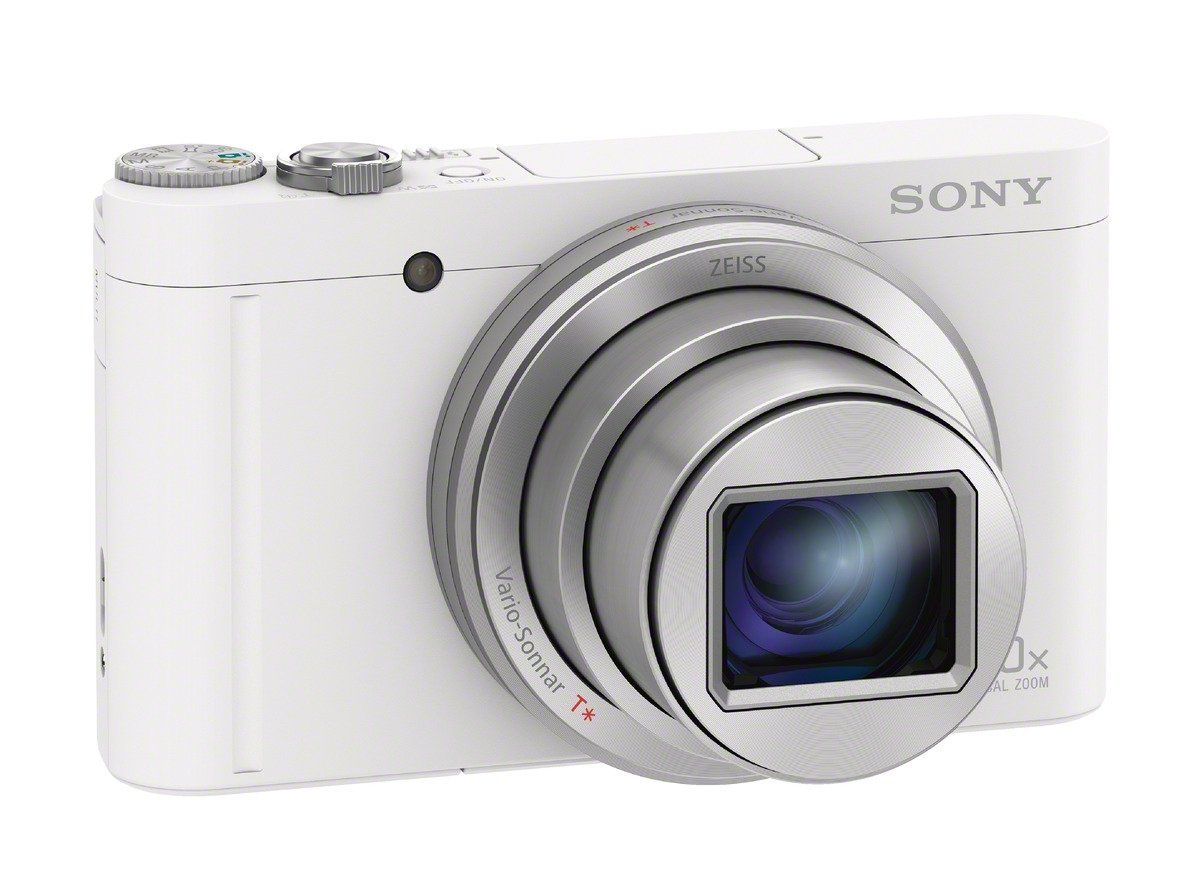 Sony DSCWX500/W Digital Camera with 3-Inch LCD (White)
