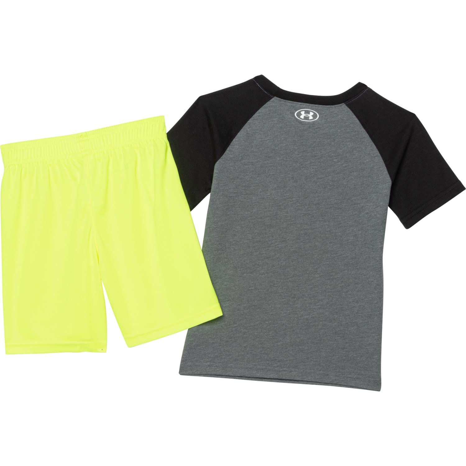 Under Armour Boys' Muscle and Tank Set (Pitch Gray 1, 7)