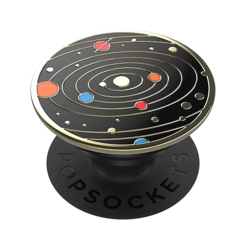 PopSockets Phone Grip with Expanding Kickstand, Enamel Solar PopGrip - Solar Flare