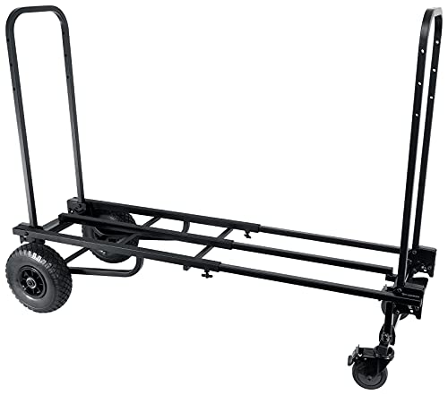 ROCKVILLE Rock Cart Pro DJ Equipment Transport Roller Car 700 LB Capacity
