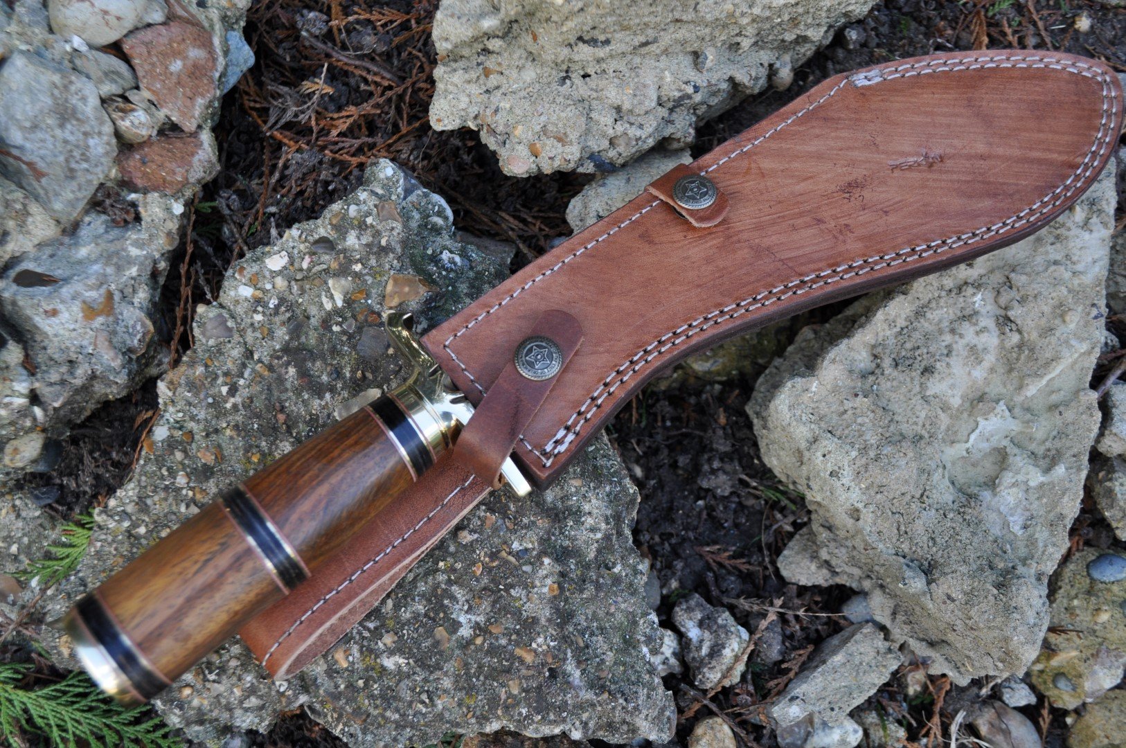 Perkin - Custom Handmade Hunting Knife - 01 Carbon Steel - Kukri Knife