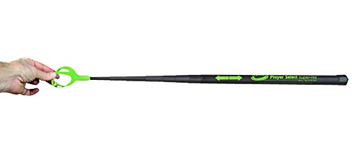 ProActive Sports, Player Select Super-Lite Golf Ball Retriever, 9ft, Lightweight Fiberglass Telescopic Shaft, Securely Picks Golf Ball With Easy To Use Push Release, Golf Ball Grabber
