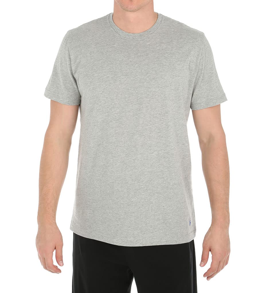 POLO RALPH LAUREN Relaxed Fit Jersey Short Sleeve Crew Neck T-Shirt Polo Black/Red Polo Player SM