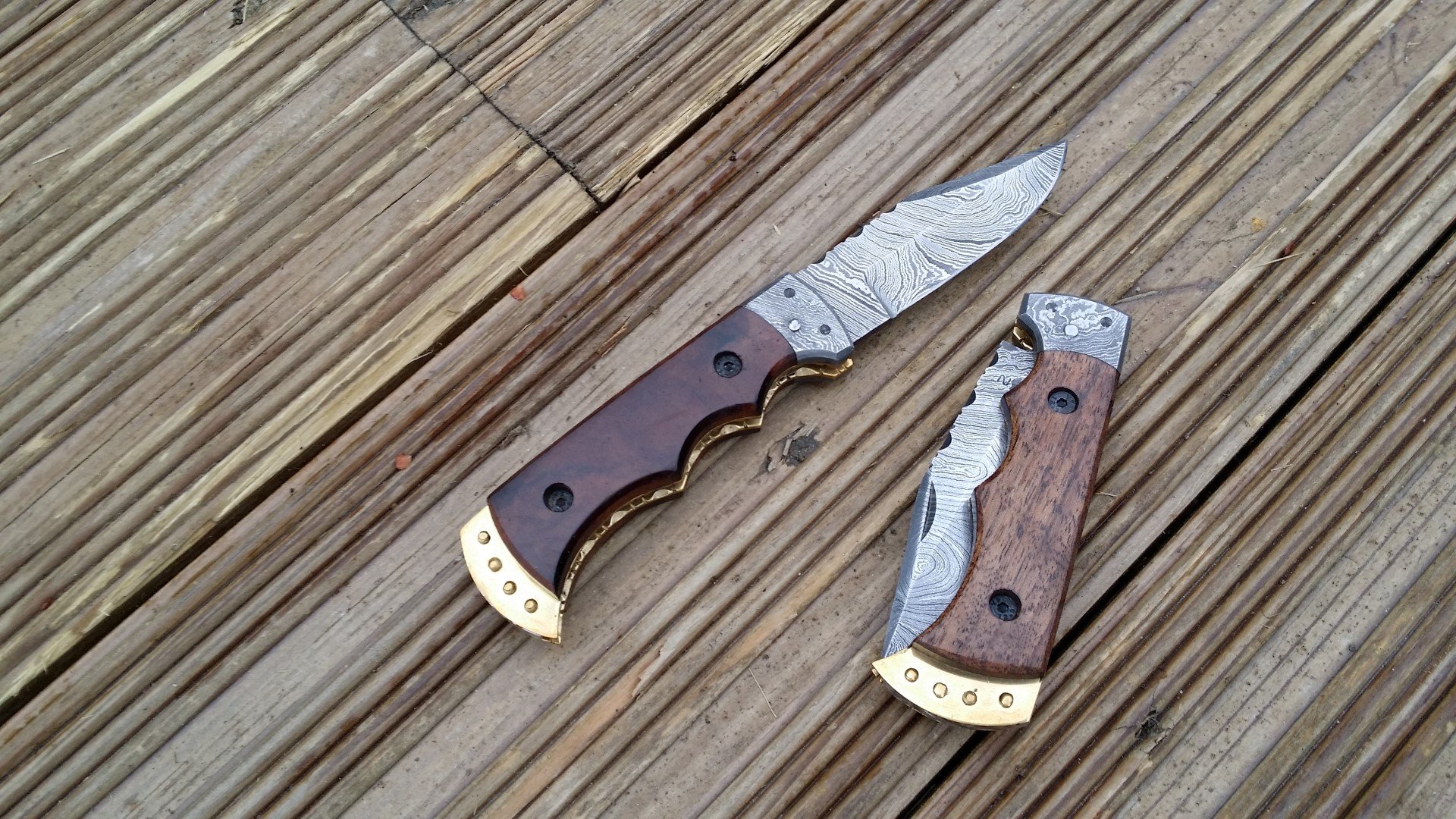 Perkin - Handmade Damascus Pocket Knife - Beautiful Folding Knife