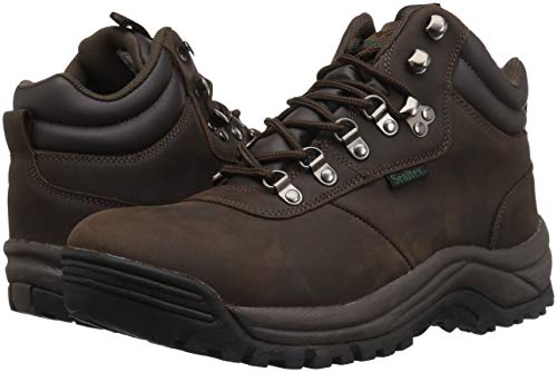 Propét Men's Cliff Walker Hiking Boot, Brown Crazy Horse, 9 Wide
