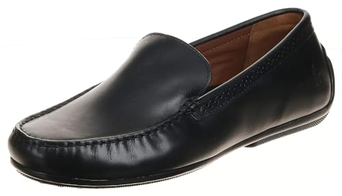 POLO RALPH LAUREN Men's Redden Driving Style Loafer, Black, 9 D US