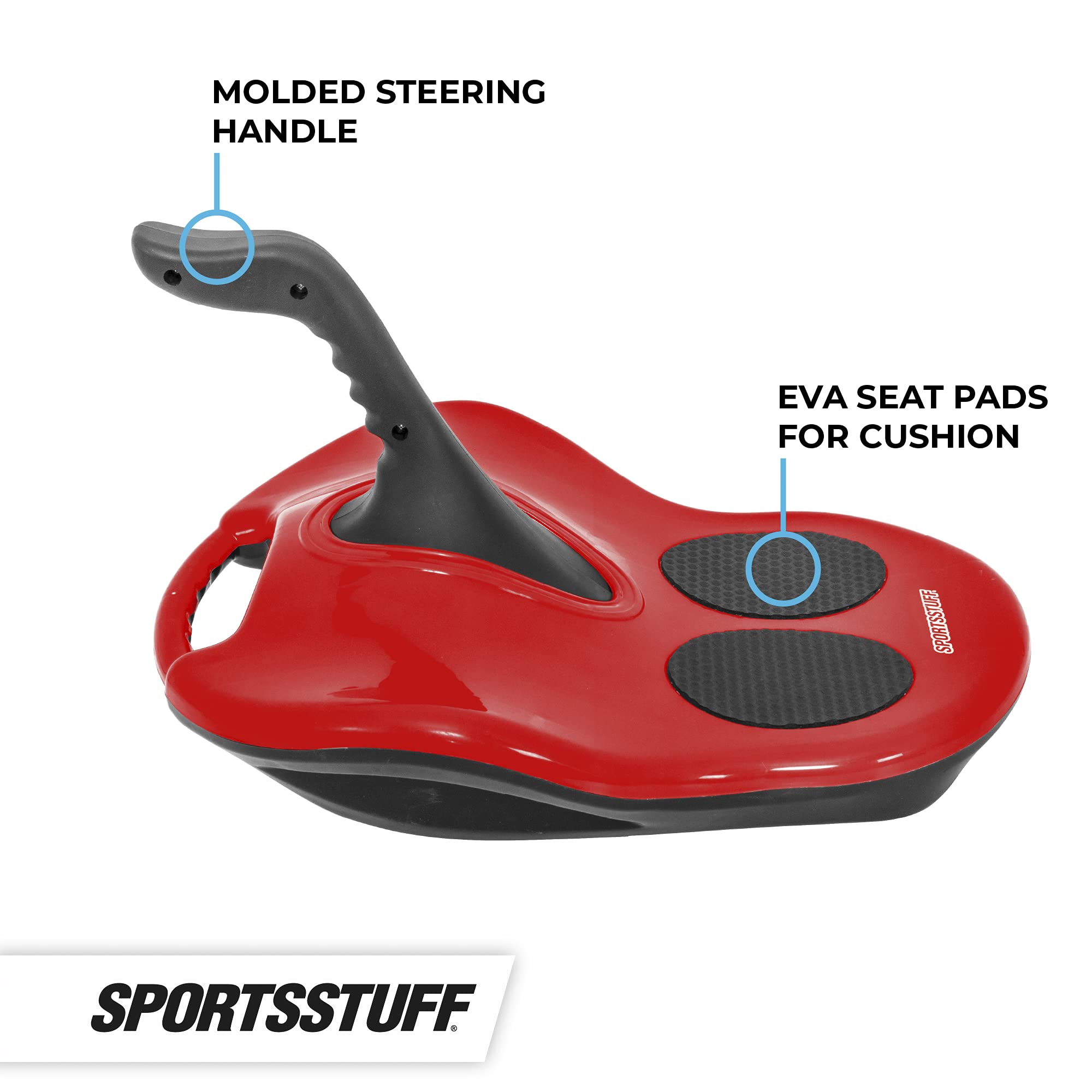 SportsStuff Luge Sled, Single Rider