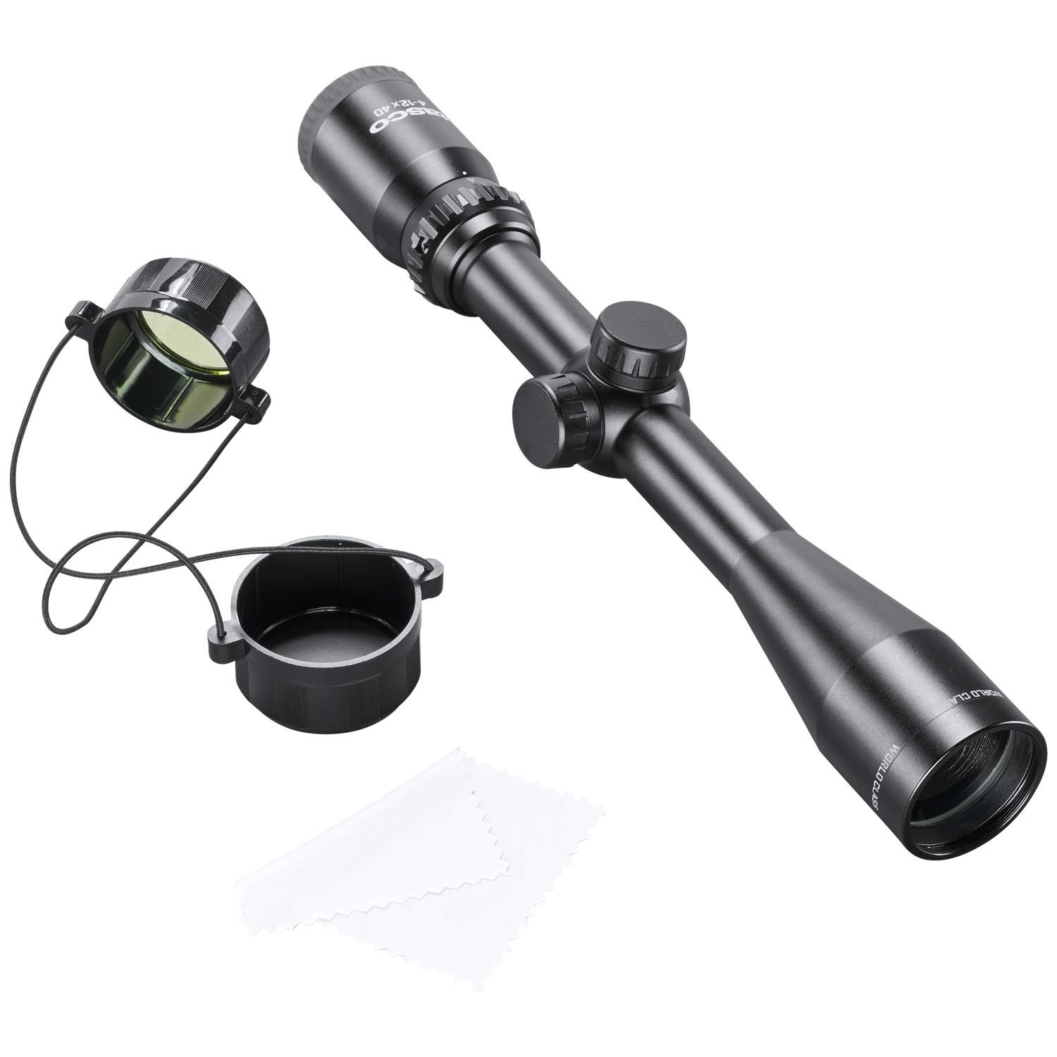 TASCO World Class 4-12x40 30/30 Duplex W/Rings RIFLESCOPE