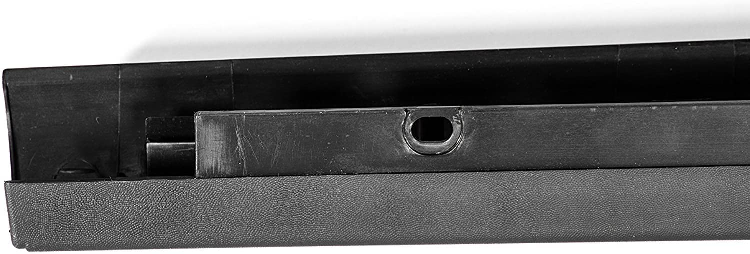 Replacement Rear Black Tailgate Molding Cap for 2002-2006 Ford F-250 SD, F-350 SD FO1904103 (2002, 2004, 2005, 2006)