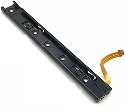 Replacement Right Left L R Slider Rail with Flex Cable Fix Part for Nintend Switch NS NX Joy-Con Console (Left+Right)