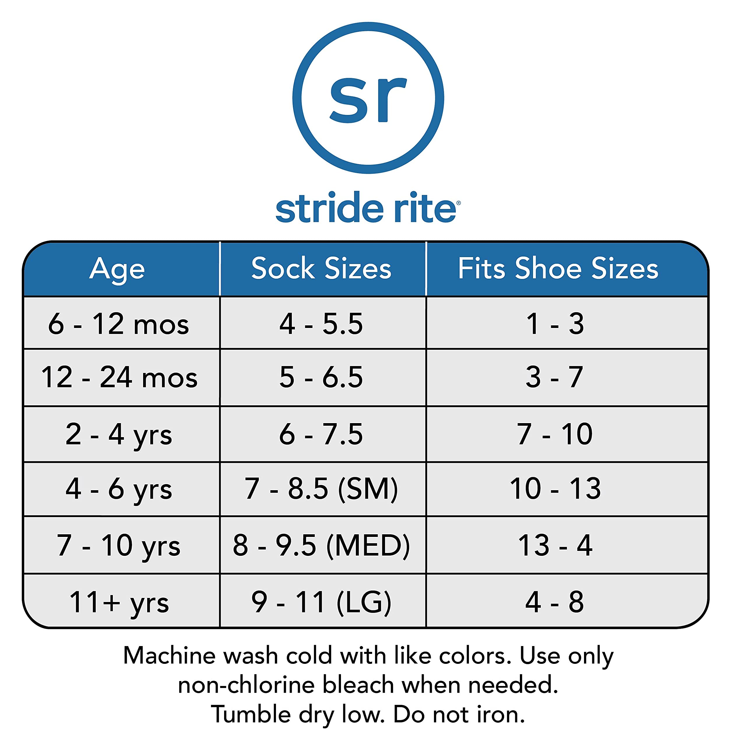 Stride Rite 360 Boys 6 Pair Pack Soft Cotton Blend Half Cushion No Show Sneaker Athletic Socks with Pop Color Stripes and Arch Support in Size Small Shoe Size 10-13