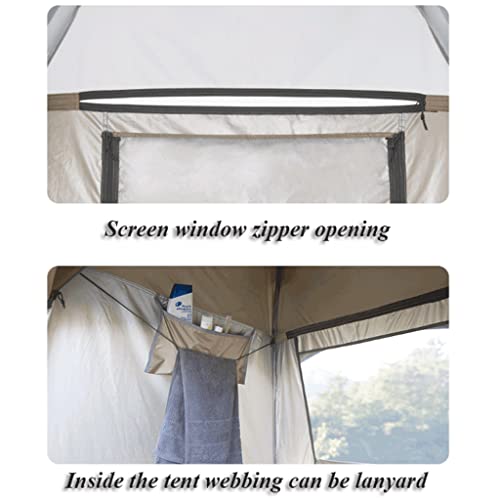 Premium Portable Dressing Room Pop Up Shower Privacy Tent Spacious Dressing Changing Room with Carrying Bag for Toilet Camping Biking Beach Elegant
