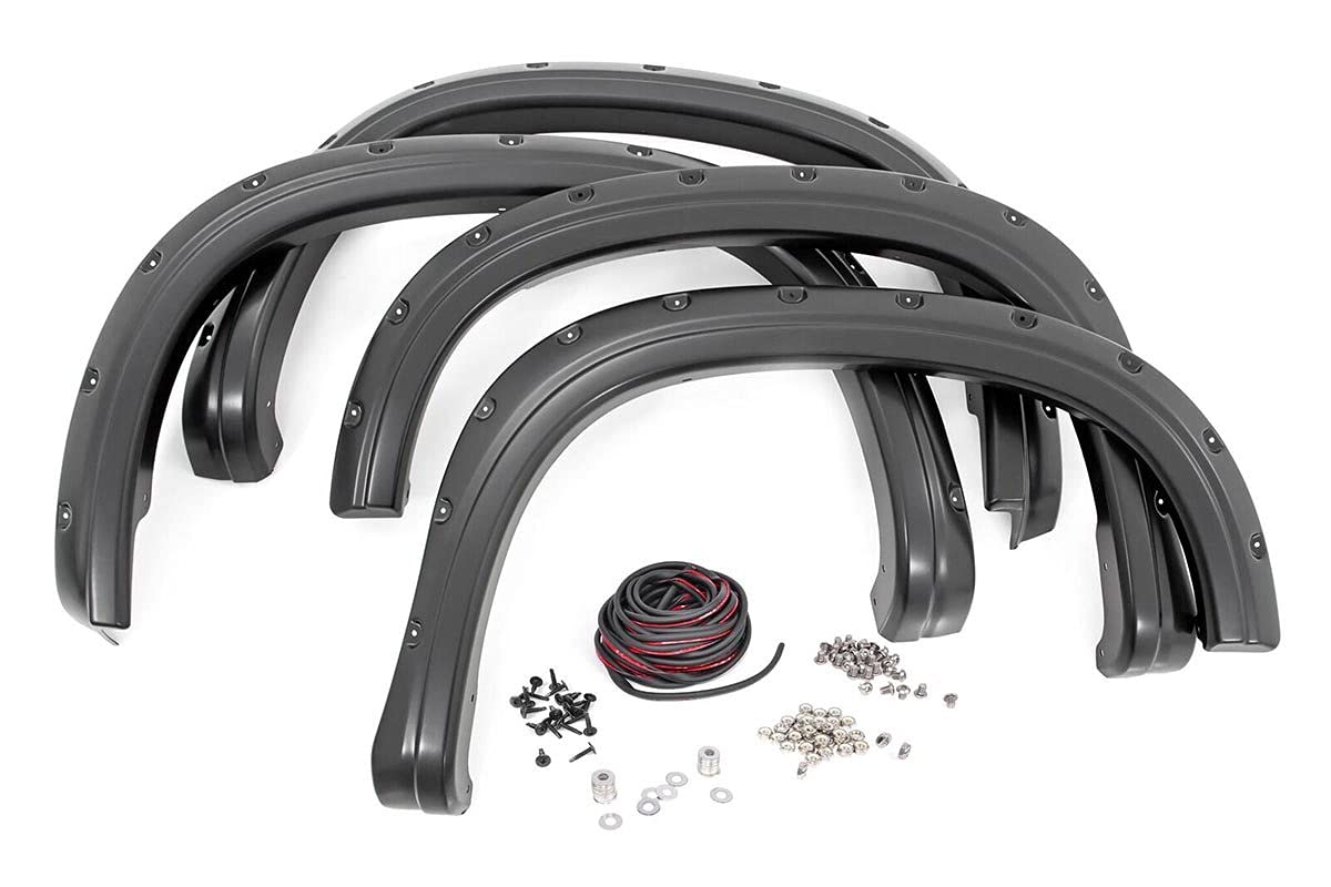 Rough Country Pocket Fender Flares for 2019-2022 Chevy Silverado 1500 - F-C11911