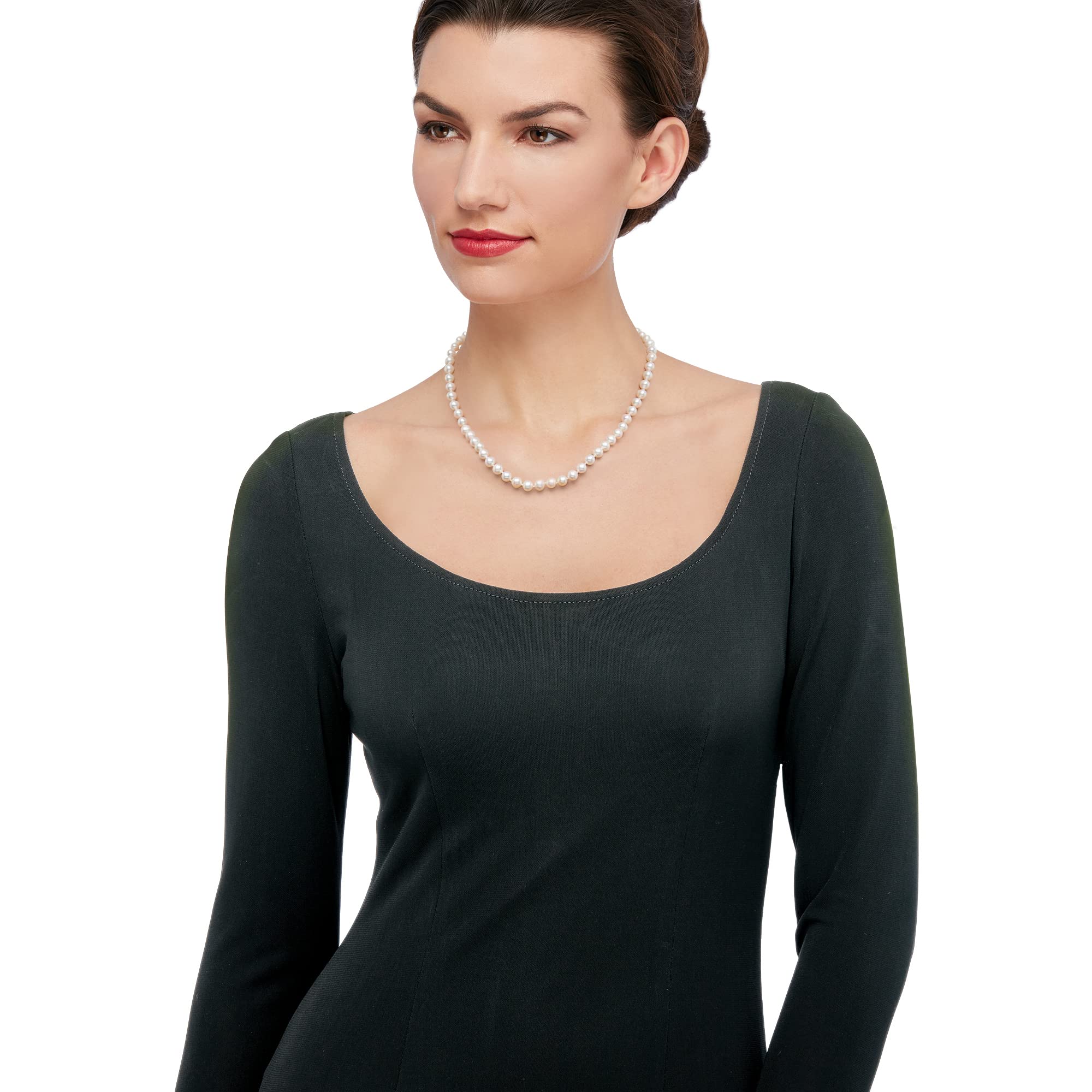 Ross-Simons Cultured Pearl Necklace with Sterling Silver Magnetic Clasp
