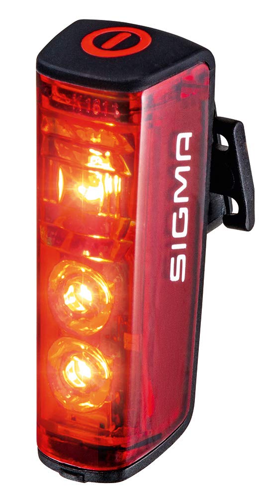 SIGMA Sport Blaze LED Bicycle Light Battery Rear Light with Brake Light German Road Traffic Act StVZO Approved