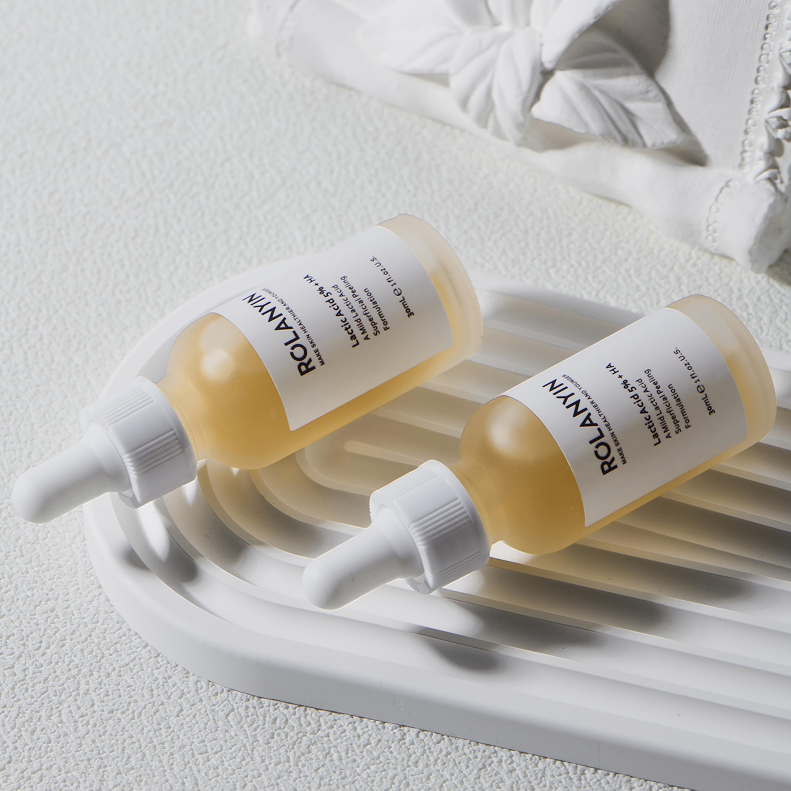 ROLANYIN Lactic Acid 5% + HA Exfoliator Serum