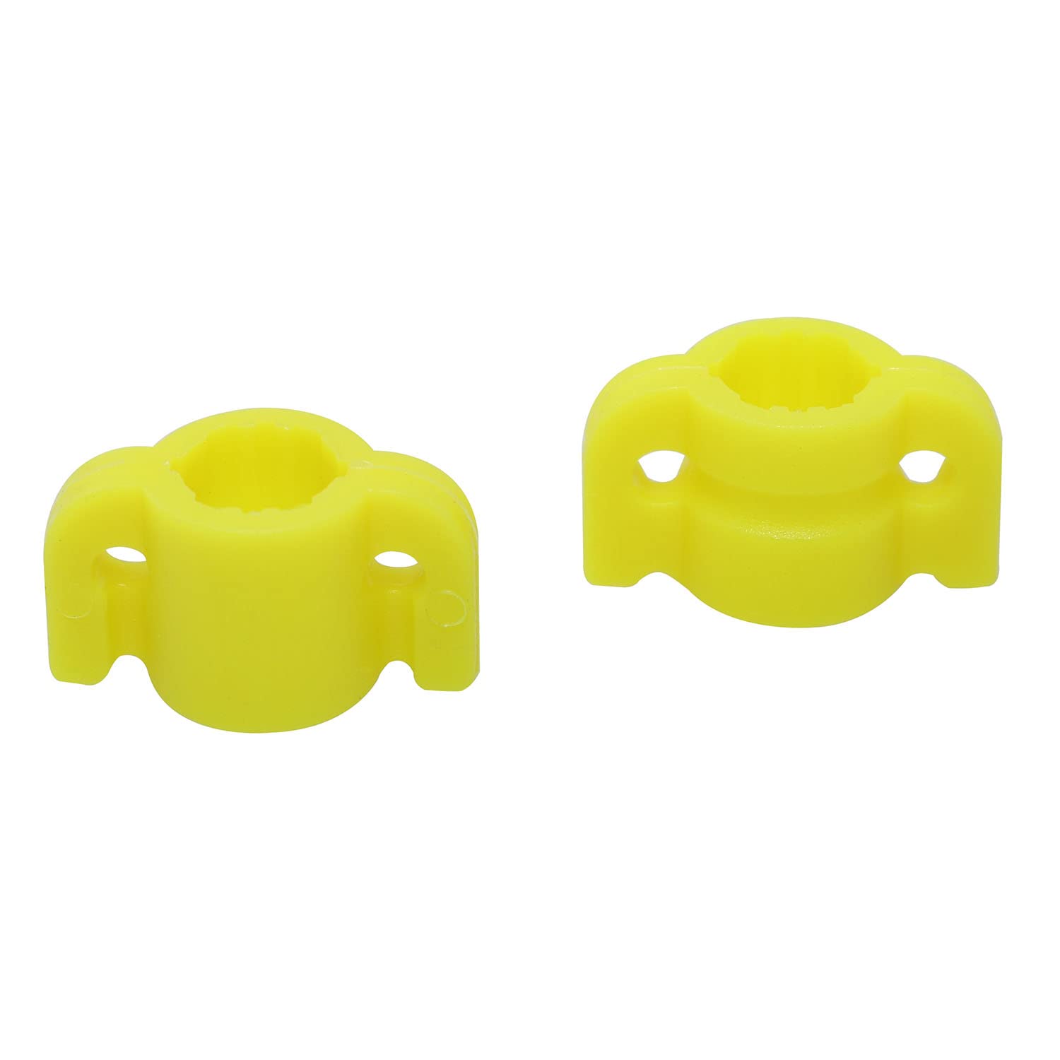 ZRM&E Archery Fish Slider 12pcs Archery Fish Slider Bow Fishing Yellow Plastic 8mm Diameter Arrow Safety Slide Hunting Equipment Accessories