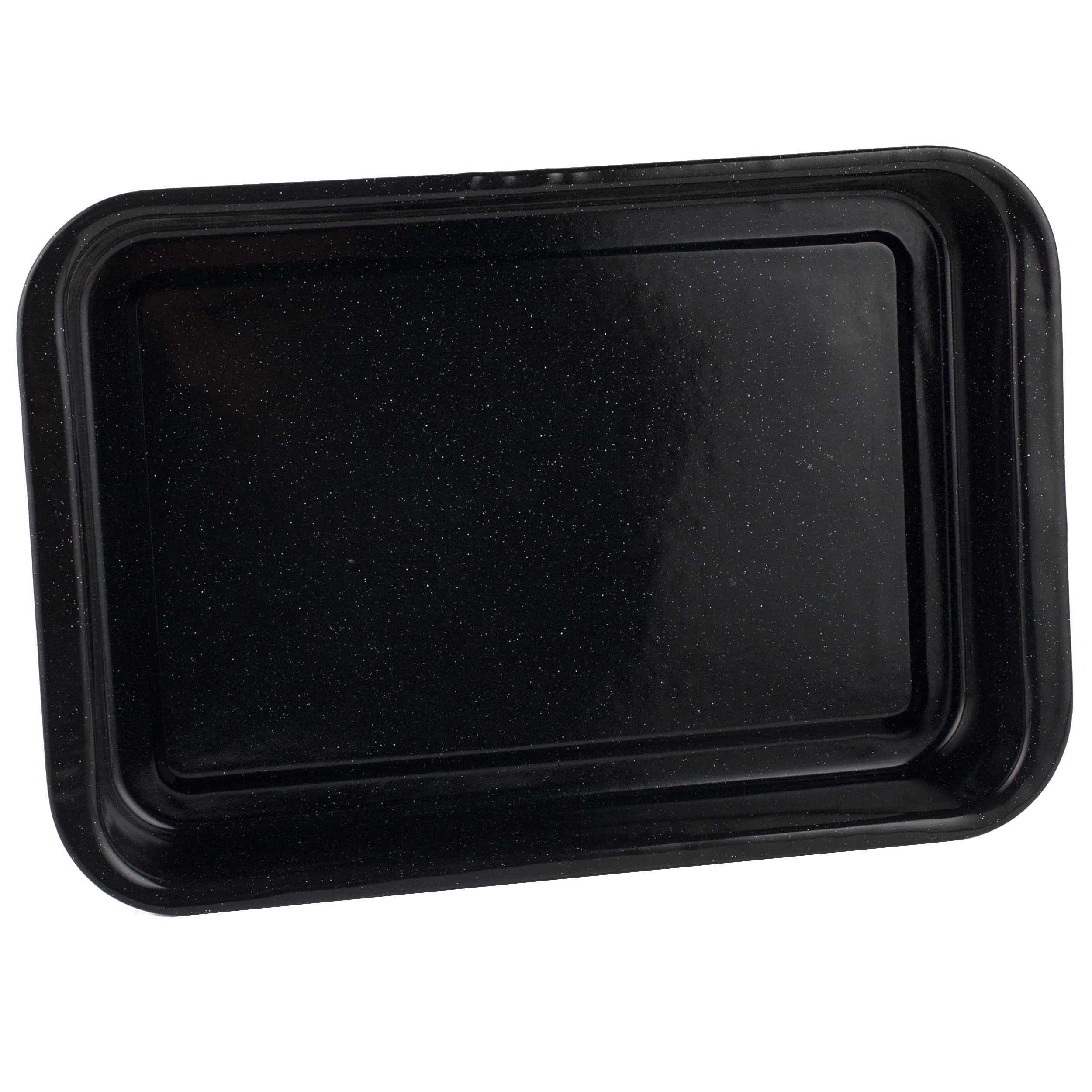 Russell Hobbs CW12611 Romano Vitreous Enamel Roaster, 36 cm, Black
