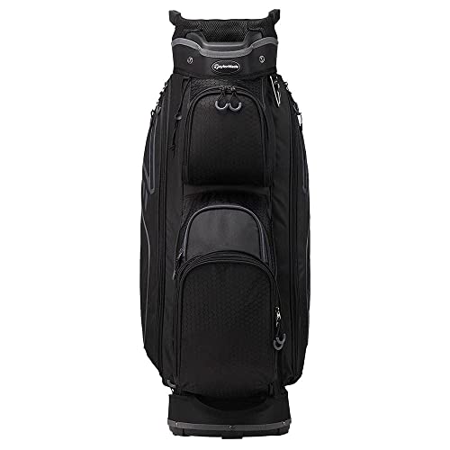 TaylorMade Select ST Cart Bag, Black/Slate, 14-way top