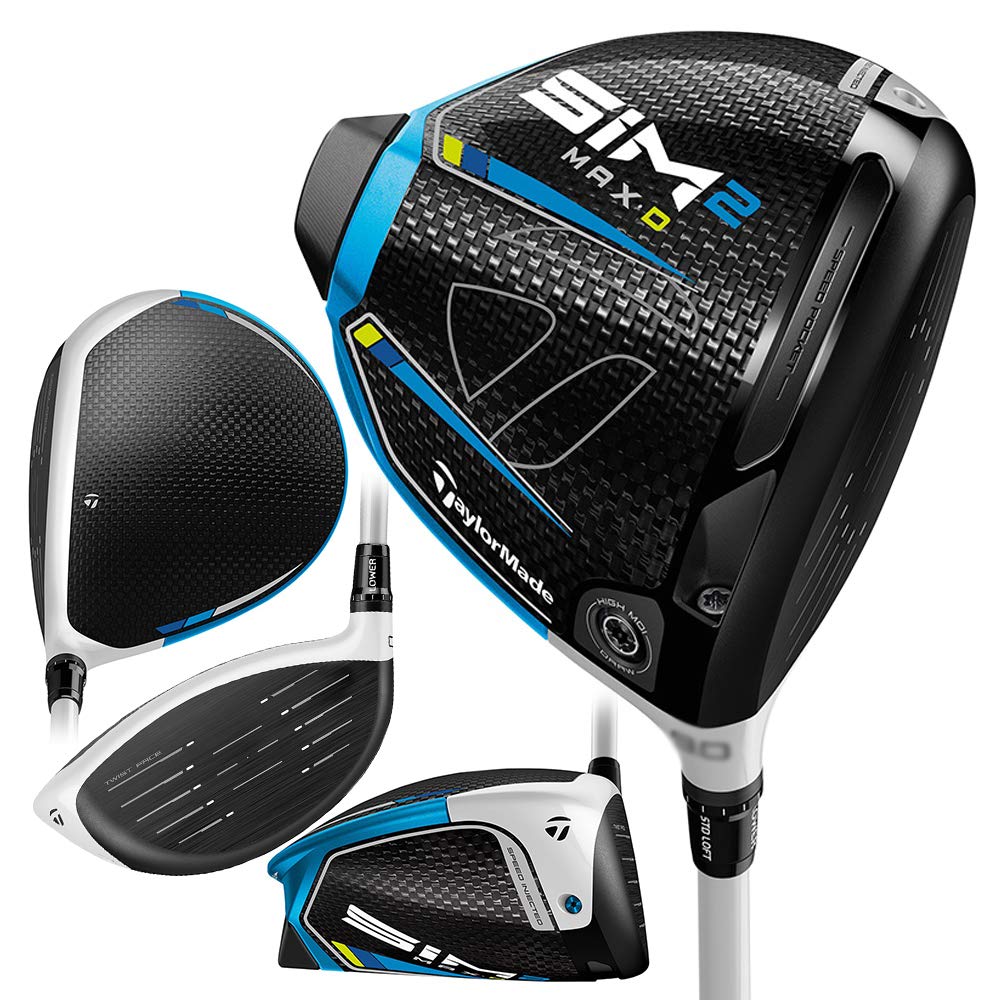 TaylorMade SIM 2 Max Draw Driver Mens Right Hand Graphite Regular 10.5 Degree