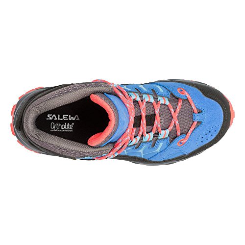 Salewa JR ALP Trainer MID GTX Trekking & Hiking Boots, Dark Denim Charcoal, 2 US Unisex Big Kid