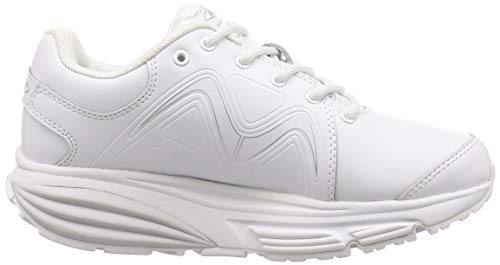 Women's Simba Trainer White/Silver Fitness Walking Sneakers 700861-409F Size 8