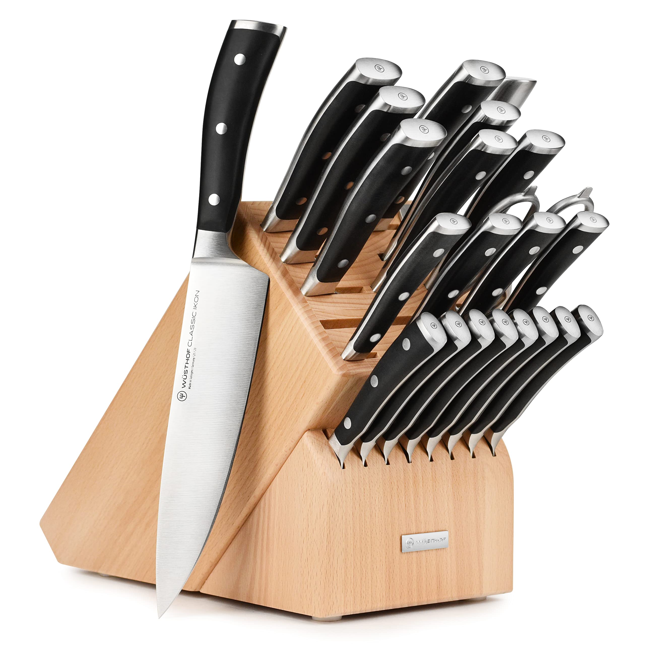 Wusthof Classic Ikon 23 Piece Knife Block Set