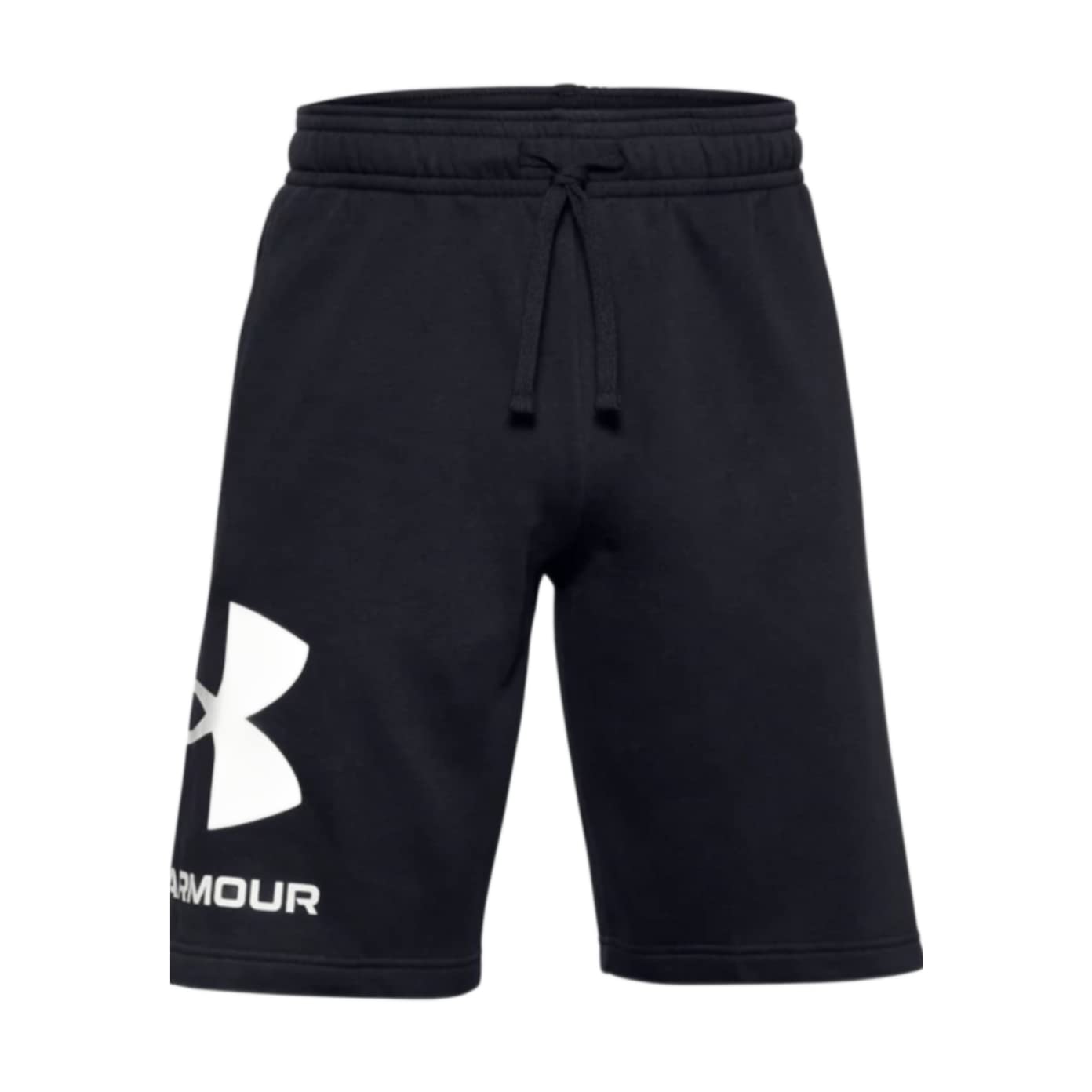 Under Armour Mens UA Rival Fleece Logo Training SweatShorts Extra Large Black