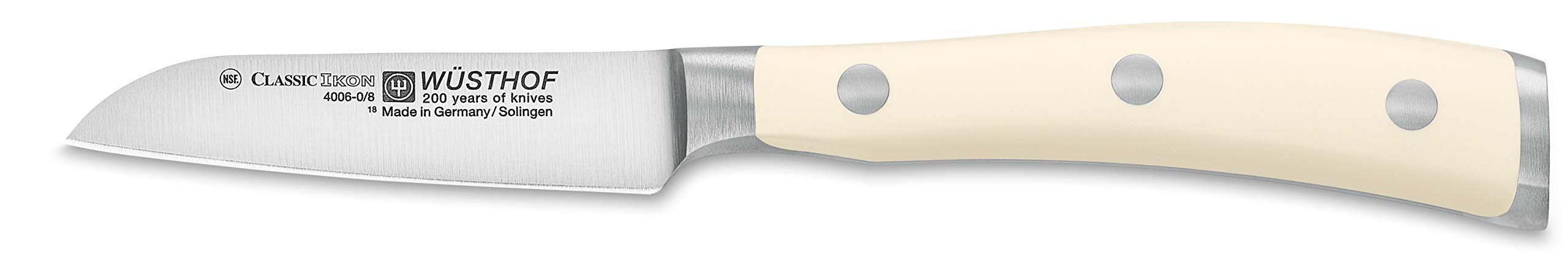 Wusthof Classic Ikon Creme 3-inch Straight Paring Knife