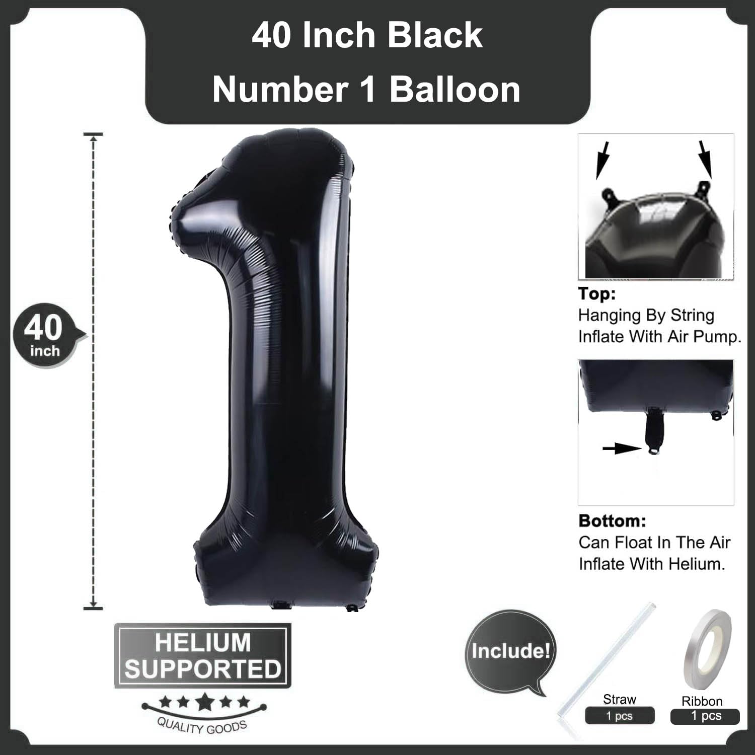 WEILINZHOU 2PCS rainbow one balloon set-02