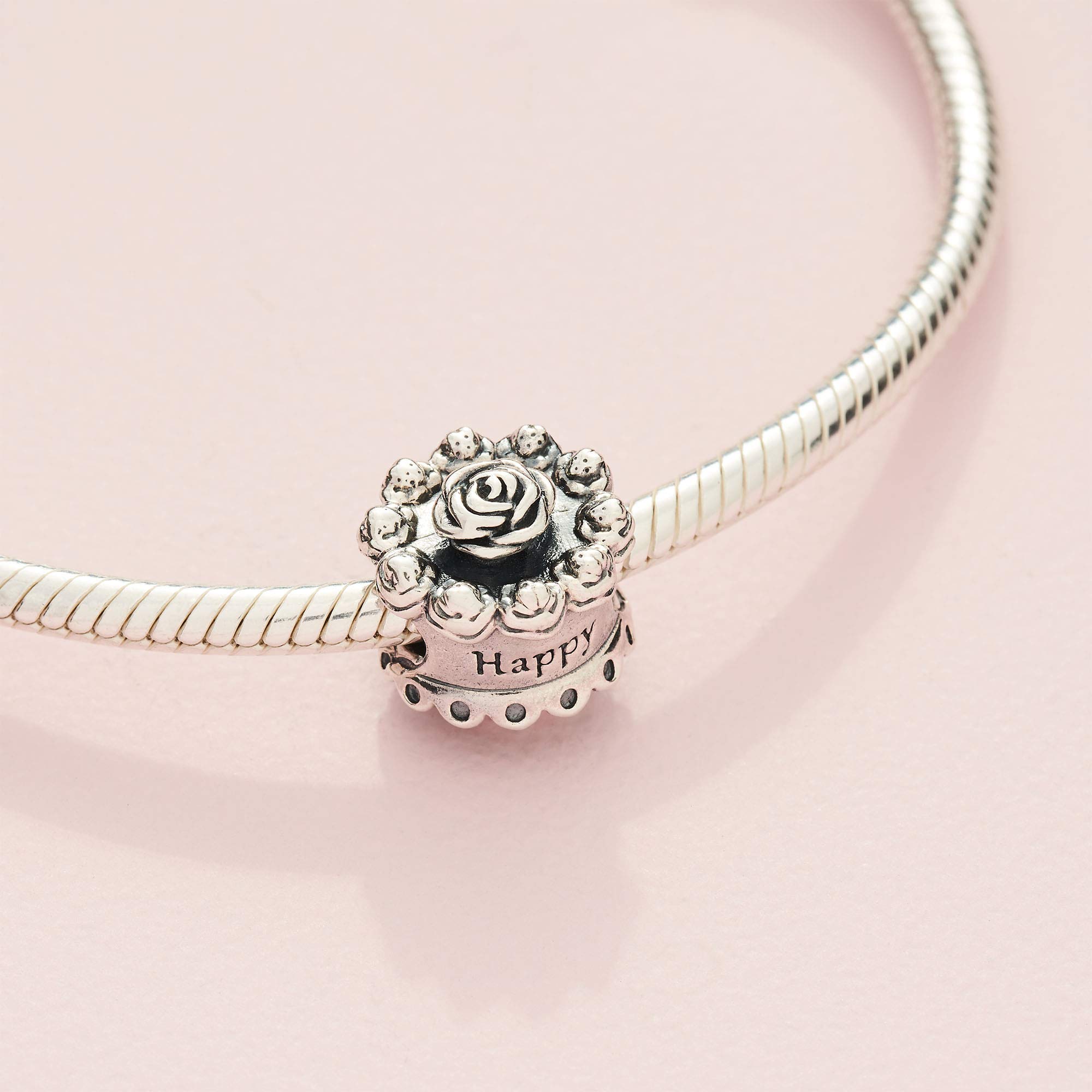 Pandora Jewelry Happy Birthday Sterling Silver Charm