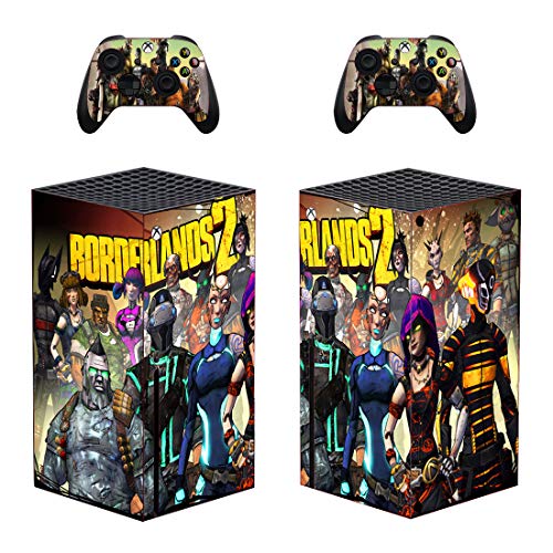 Shoot Men Stickers Decals Skin for X-box-One-Series X, Cover Protector Wrap Durable Full Set Protection Faceplate Console by KAJAL MANI