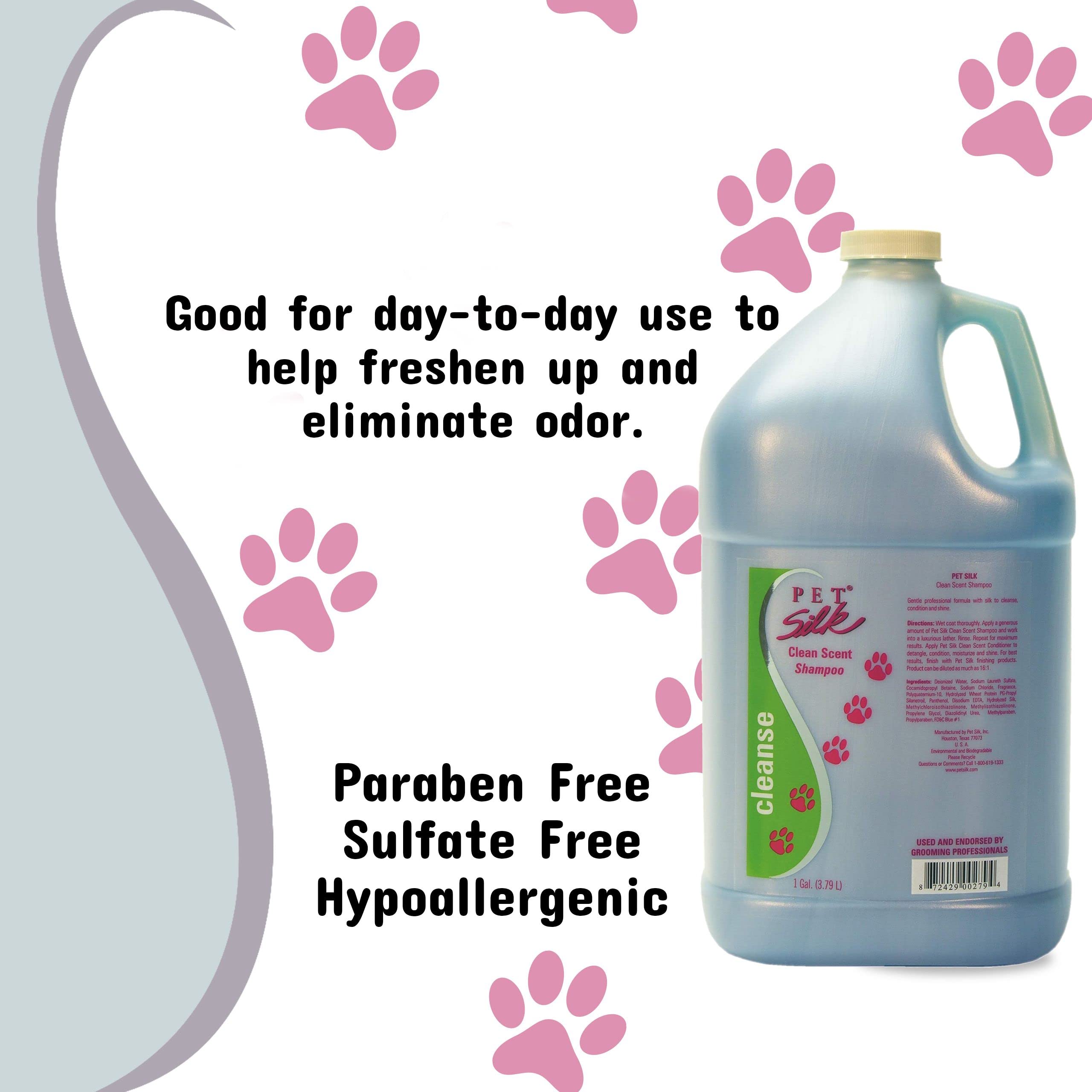 Pet Silk, Inc. Clean Scent Shampoo Gallon