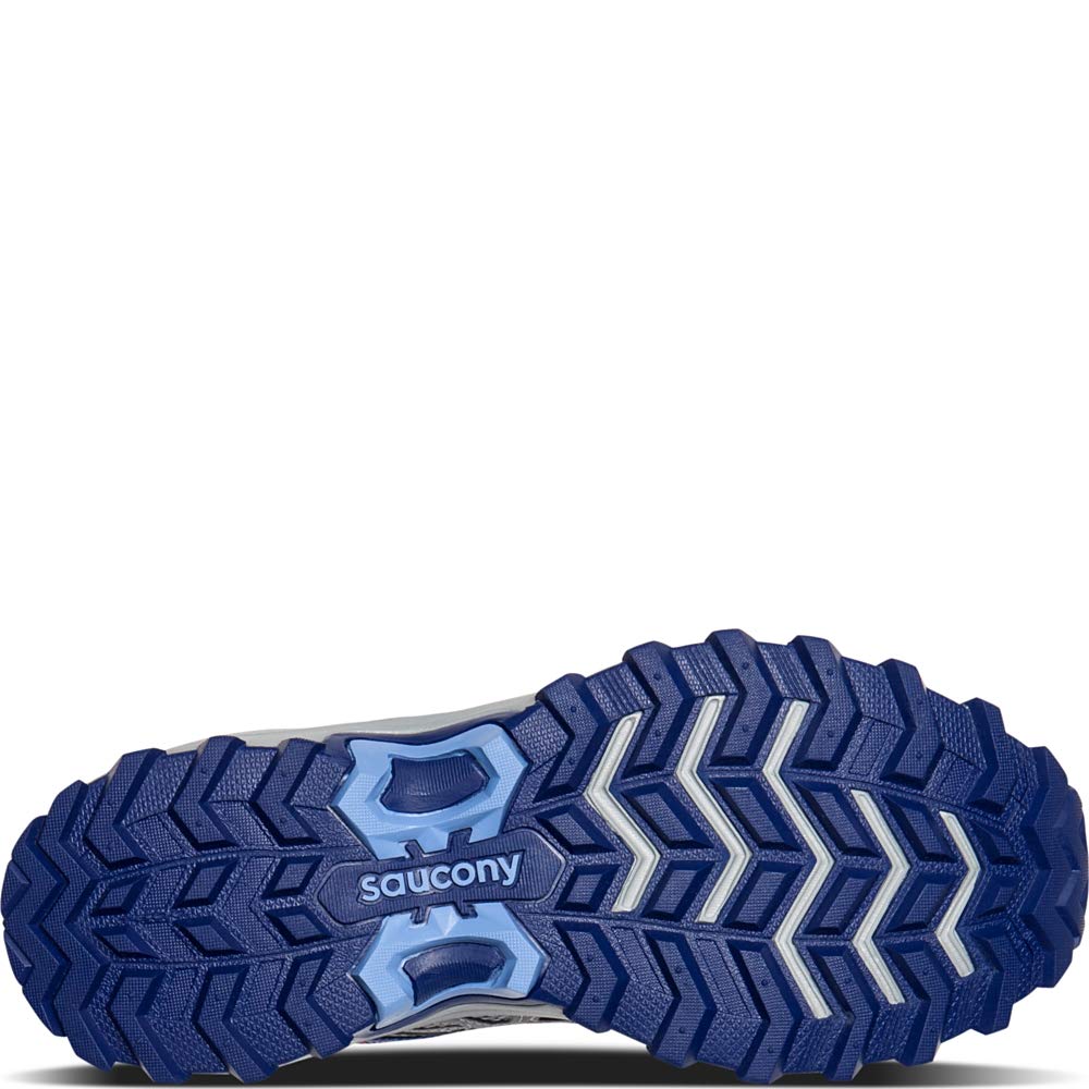 Saucony Women's Excursion TR12 Sneaker, Grey/Blue, 8 M US