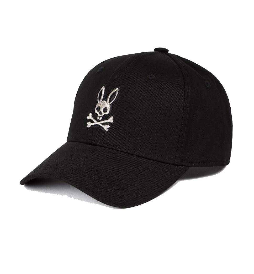 Psycho Bunny Heritage Baseball Cap Black One Size
