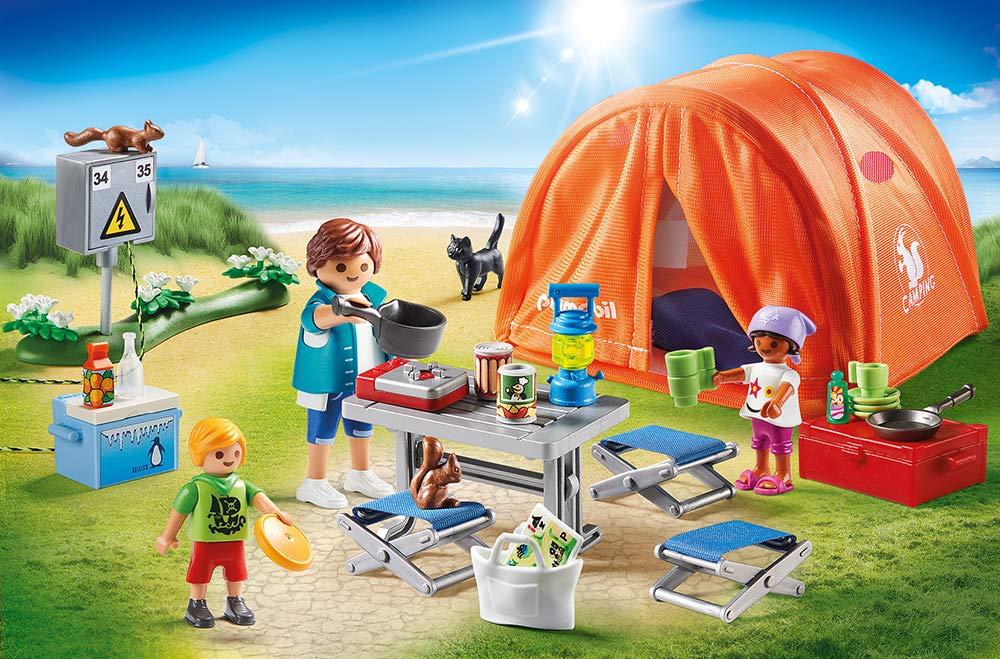 Playmobil Family Camping Trip Playset