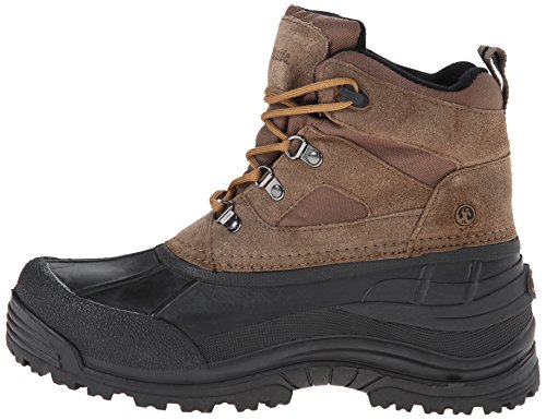 Northside Men's Tundra Snow Boot, Bark, 8 M US