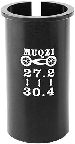 Qfauto Bike SeatPost Adapter Shim,25.4/27.2/28.26/30.4/30.8/31.6/33.9/34.9 Alloy Tube Sleeve Adapter Seatpost Convert fit for MTB,Mountain,City Bike,Road Bike